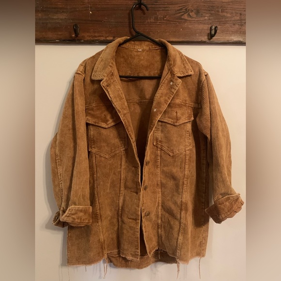 Jackets & Coats | Mustardtan Shacket Heavy Material | Poshmark
